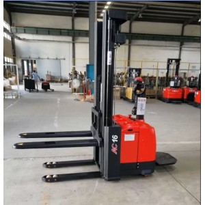 Heli CDD16 950 Electric Stacker with Triplex Mast, Free Lift and Platform